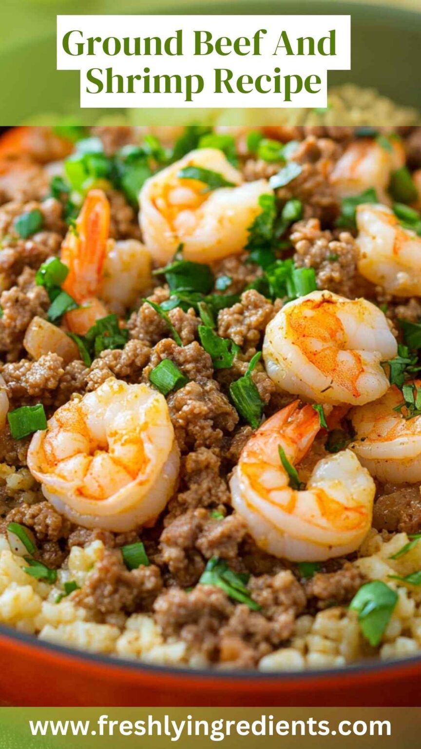Ground Beef And Shrimp Recipe - Freshly Ingredients