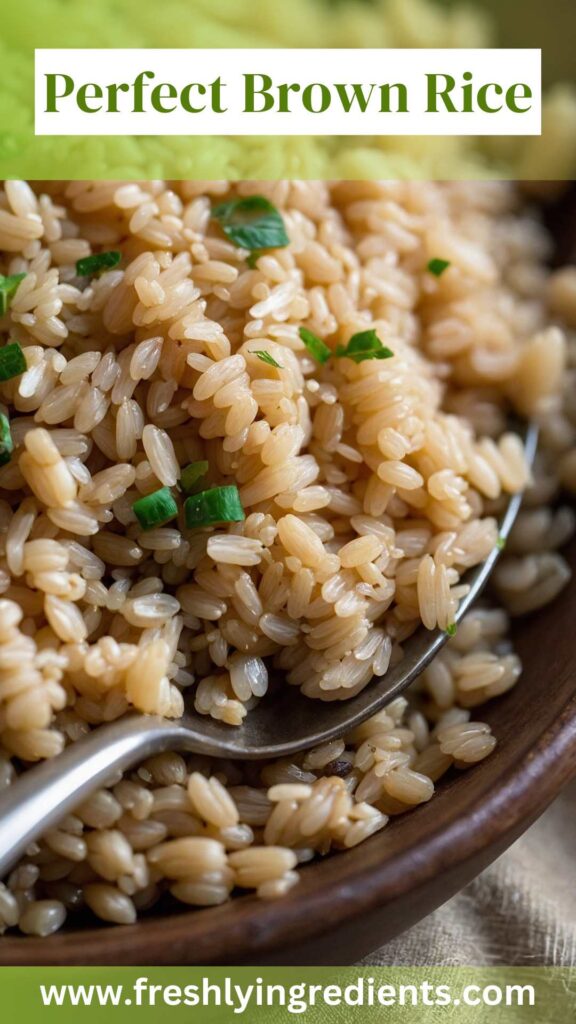 Perfect Brown Rice - Freshly Ingredients